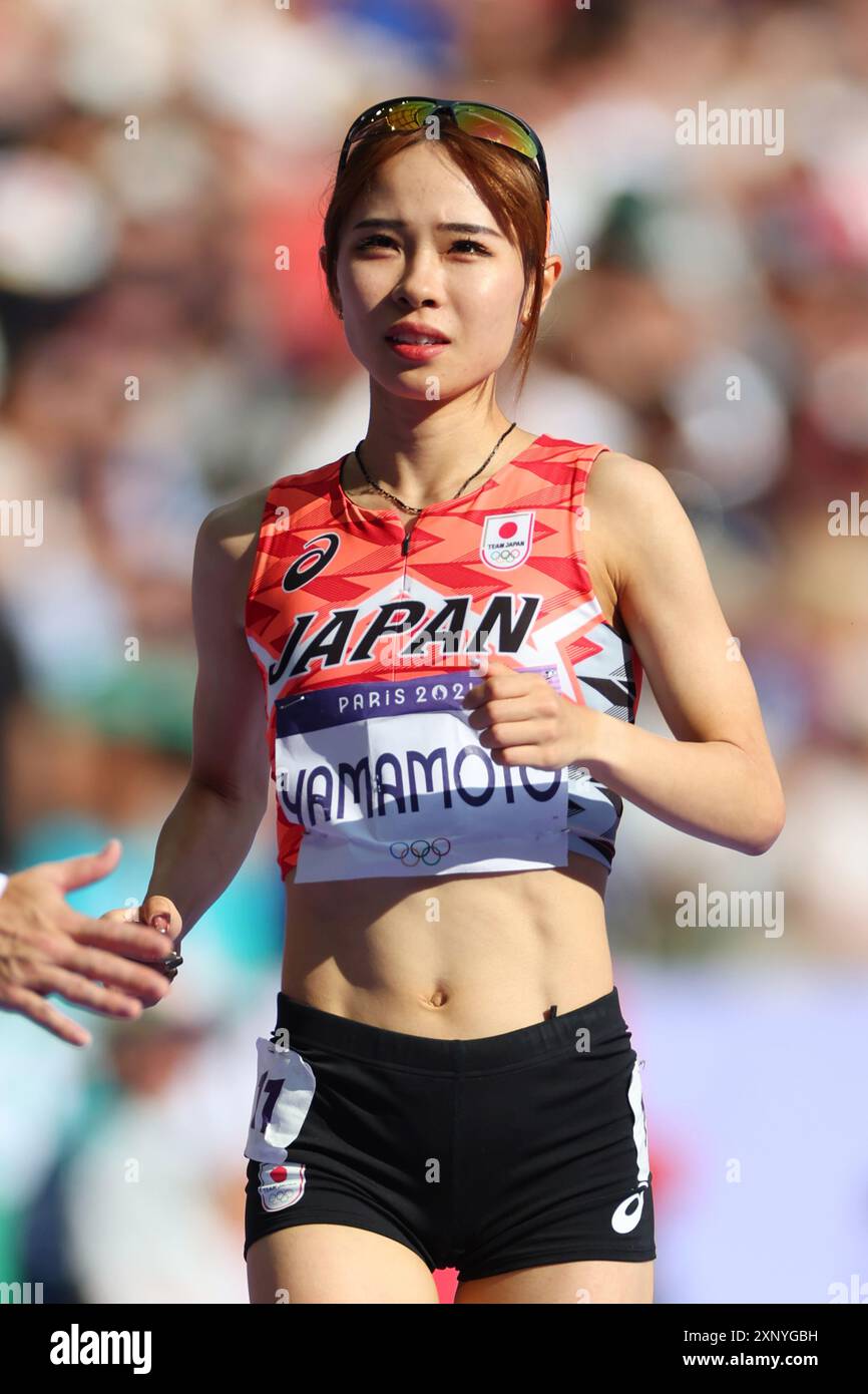 Saint-Denis, France. 2nd Aug, 2024. Yuma Yamamoto (JPN) Athletics ...