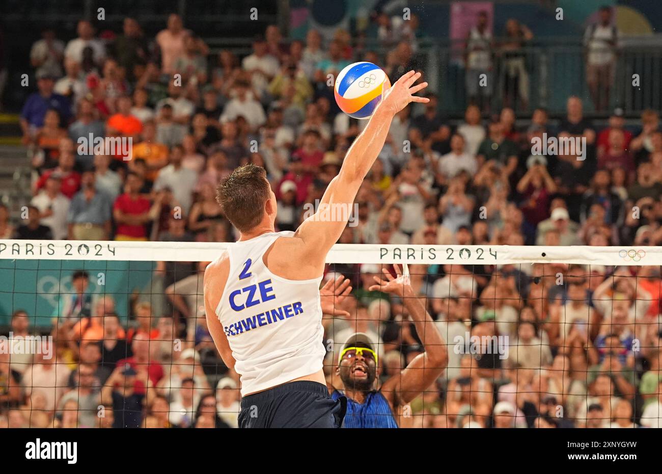 Paris, France. 2 August, 2024. David Schweiner (Czech Republic ...