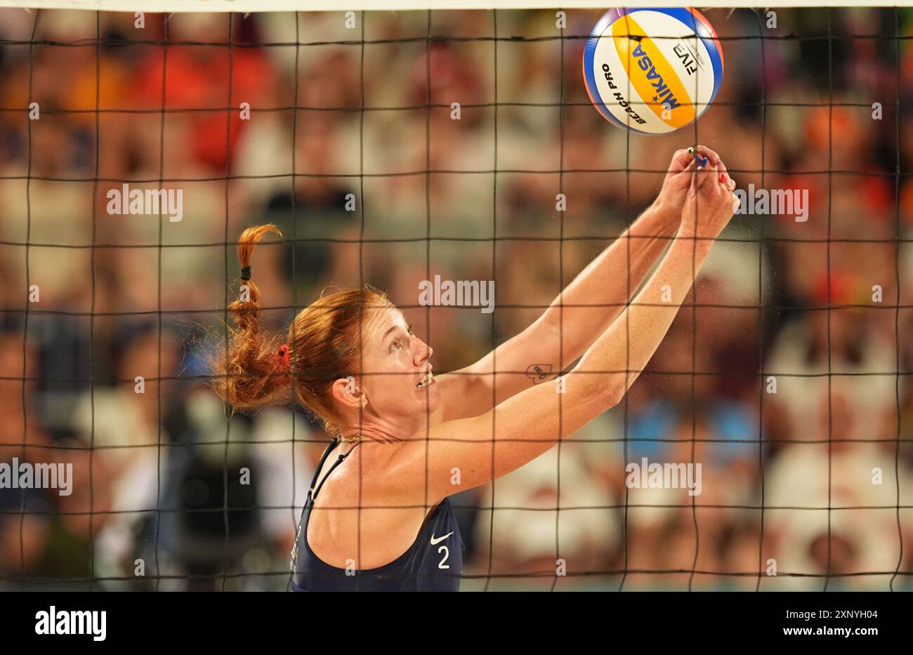 Paris, France. 2 August, 2024. Kelly Cheng (USA) competes during the ...