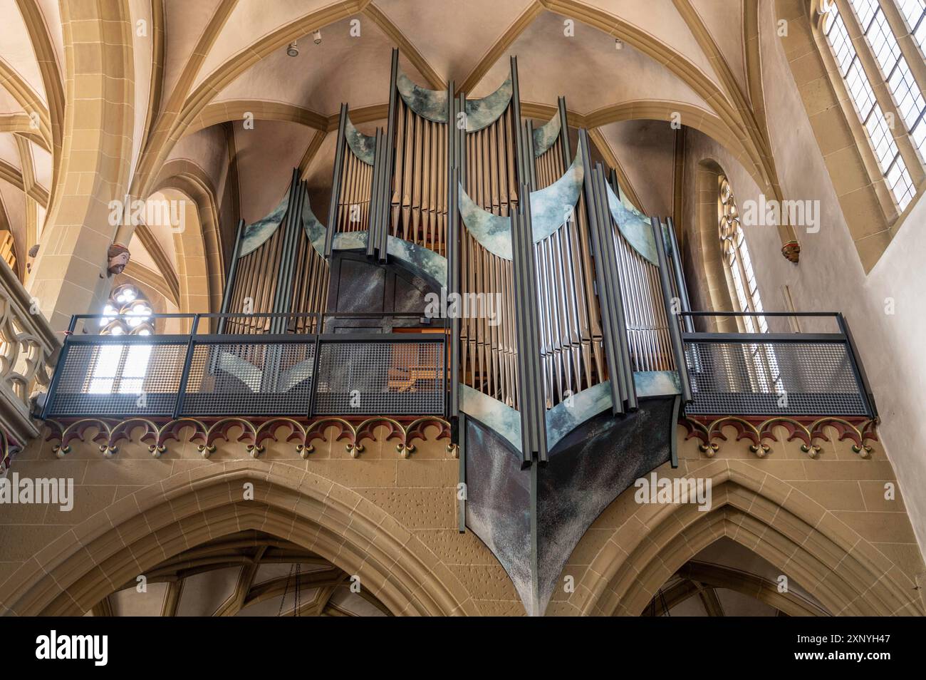 Organ on the west gallery was built in 1996 by the organ builder ...