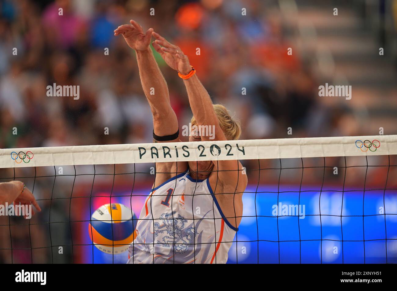 Paris, France. 2 August, 2024. Steven Van De Velde (Nederlands ...