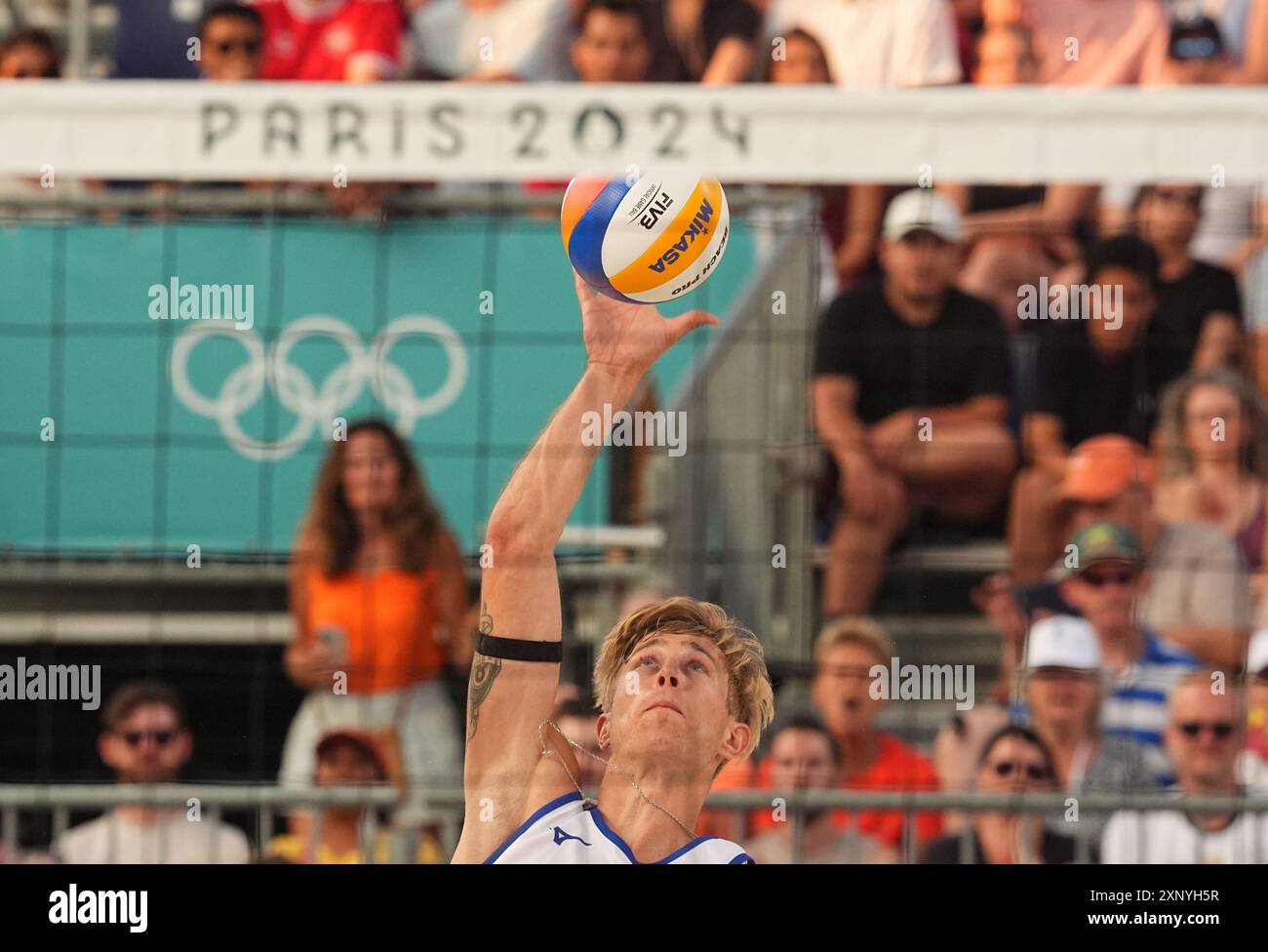 Paris, France. 2 August, 2024. Steven Van De Velde (Nederlands ...