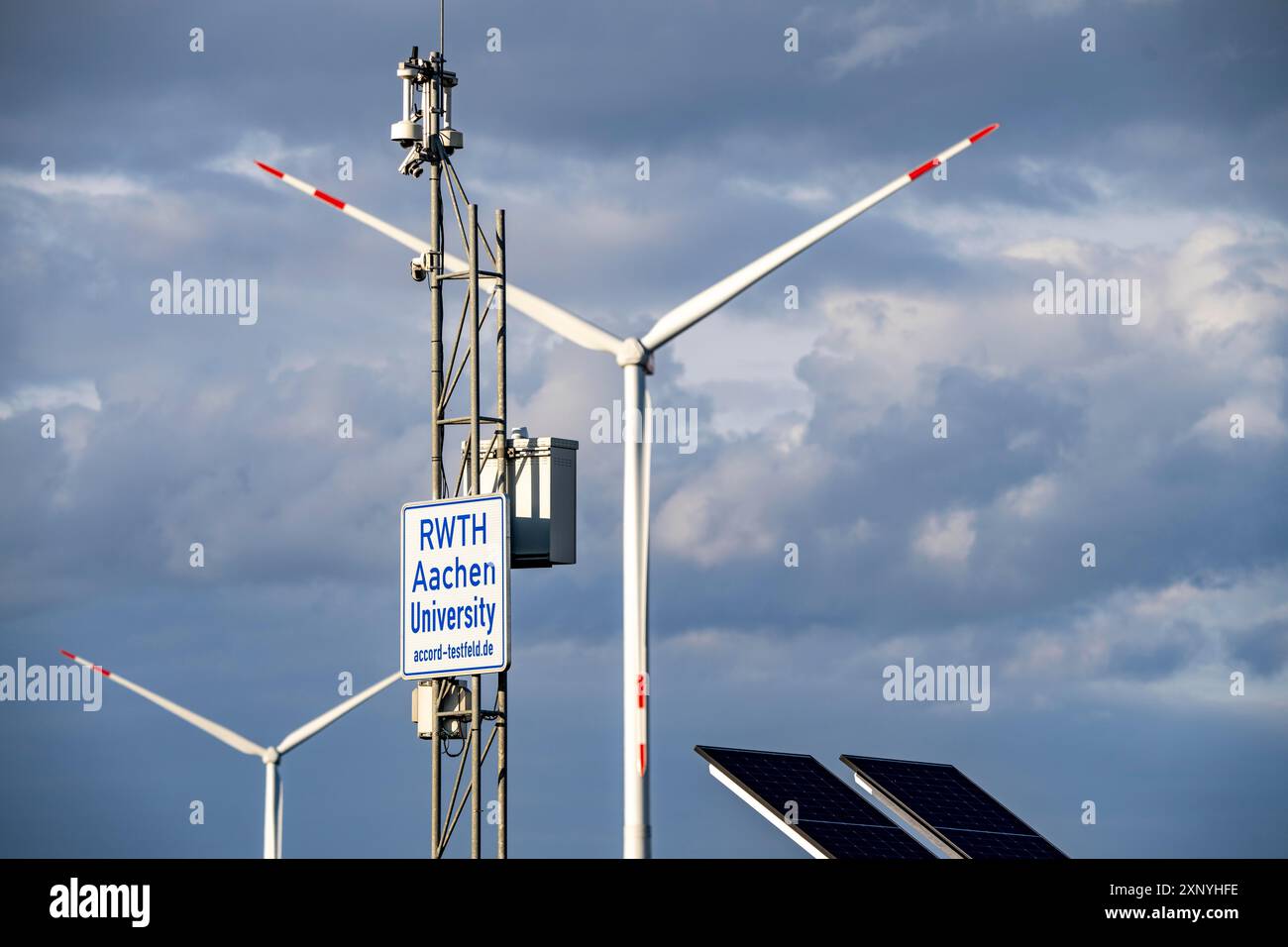 Test track of RWTH Aachen University, for autonomous driving, on the ...