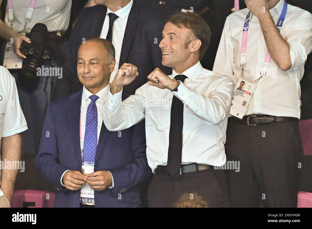 Paris, France. 02nd Aug, 2024. Director General of the Olympic Council ...