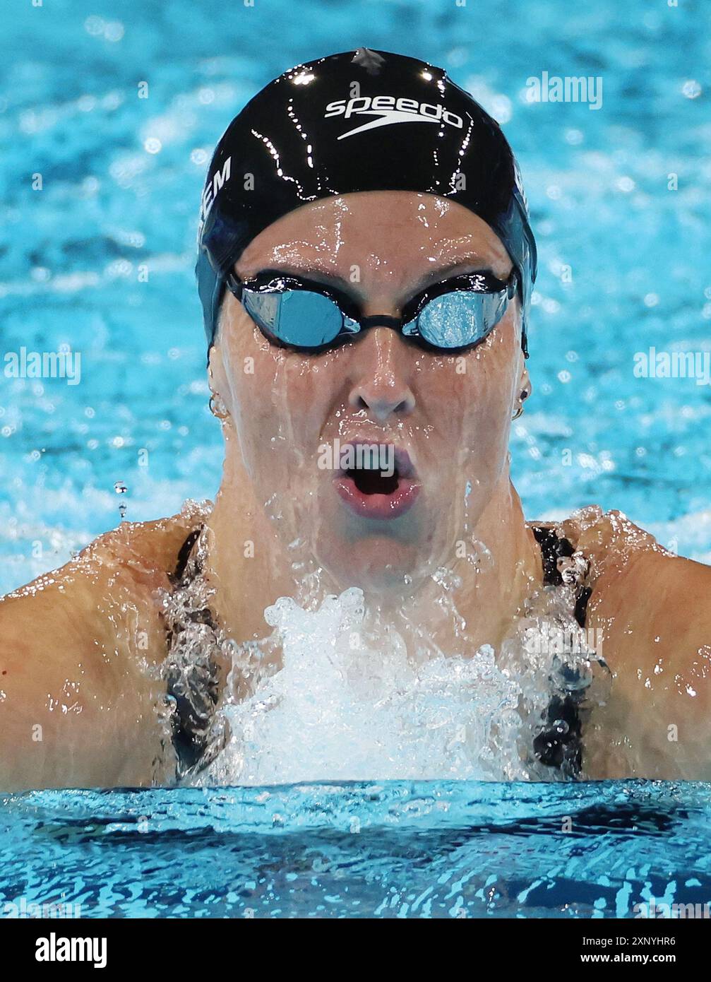 Paris, France. 2nd Aug, 2024. Sydney Pickrem of Canada competes during ...