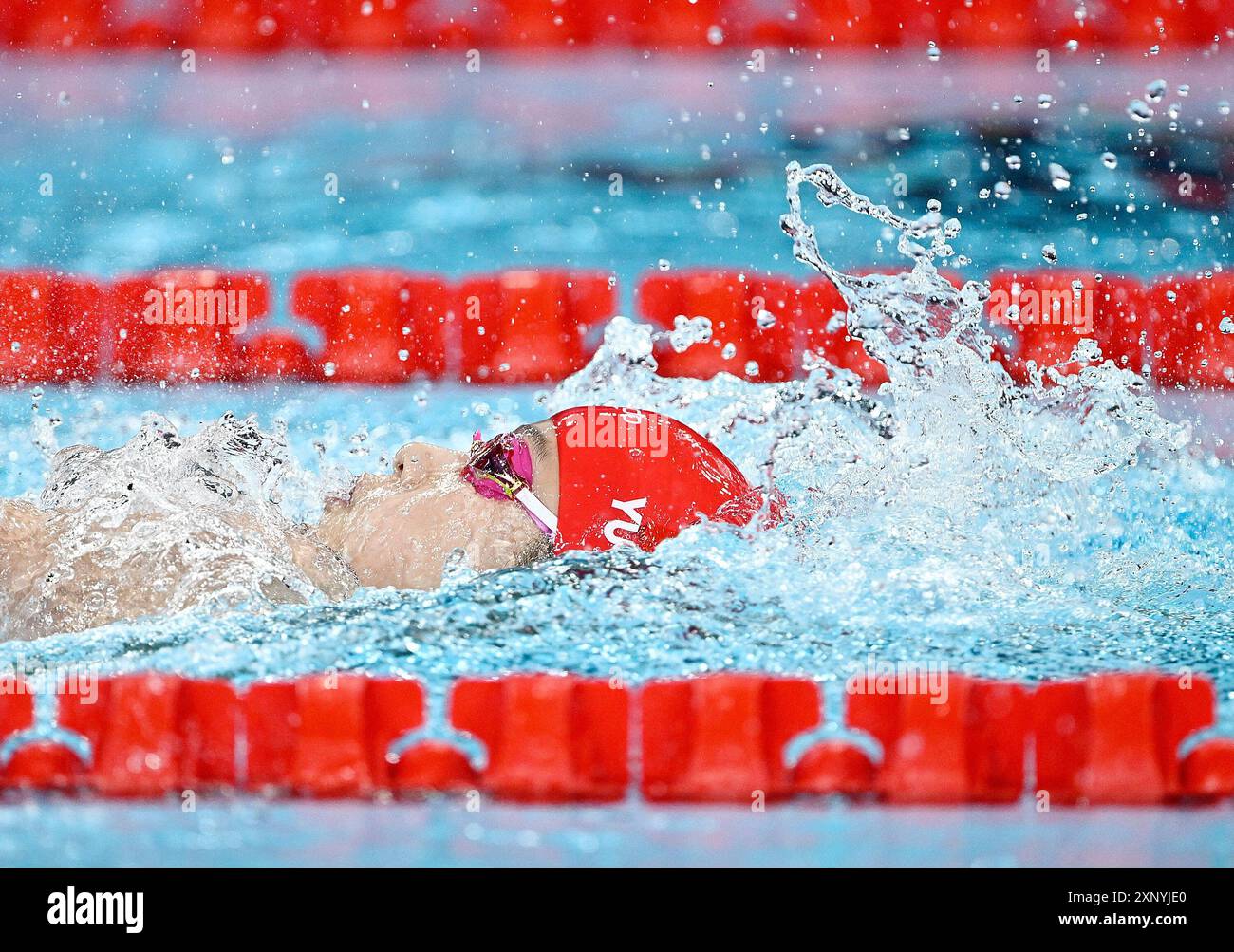 Paris, France. 2nd Aug, 2024. Yu Yiting of China competes during the ...