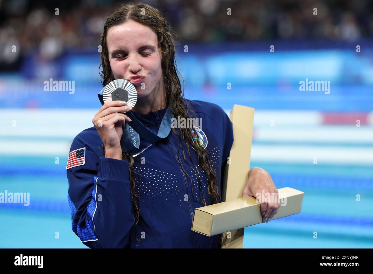 August 2, 2024, Paris, Ile de France, France: Regan Smith (USA) in the ...