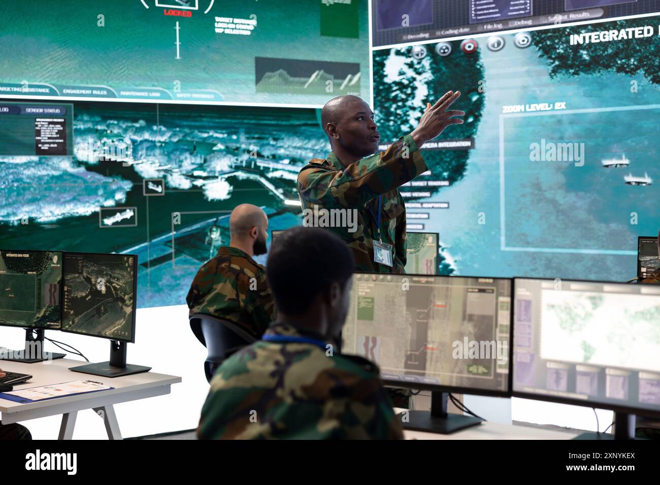 Military communications division hi-res stock photography and images ...