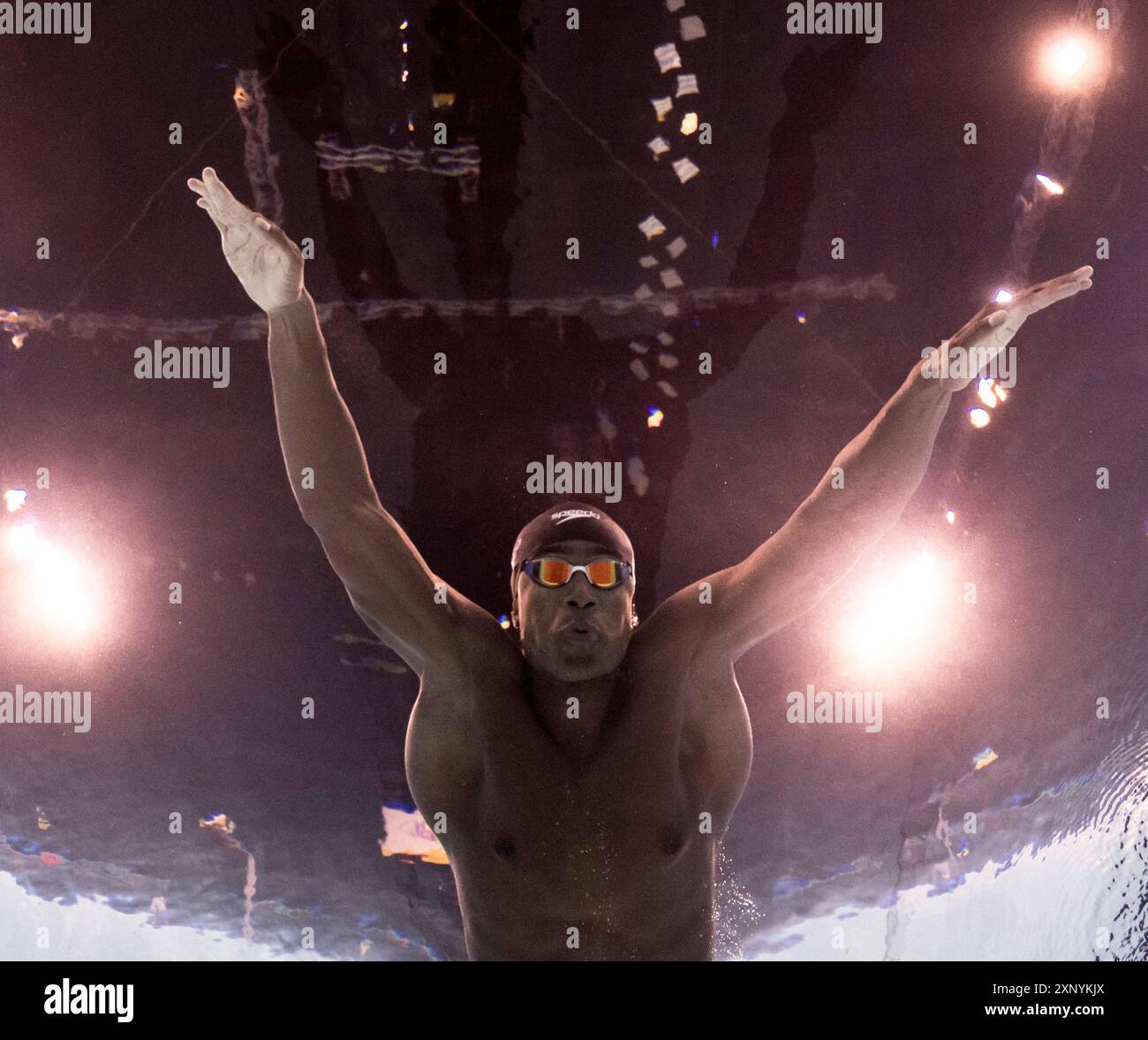 Paris, France. 2nd Aug, 2024. Josh Liendo of Canada competes during the ...