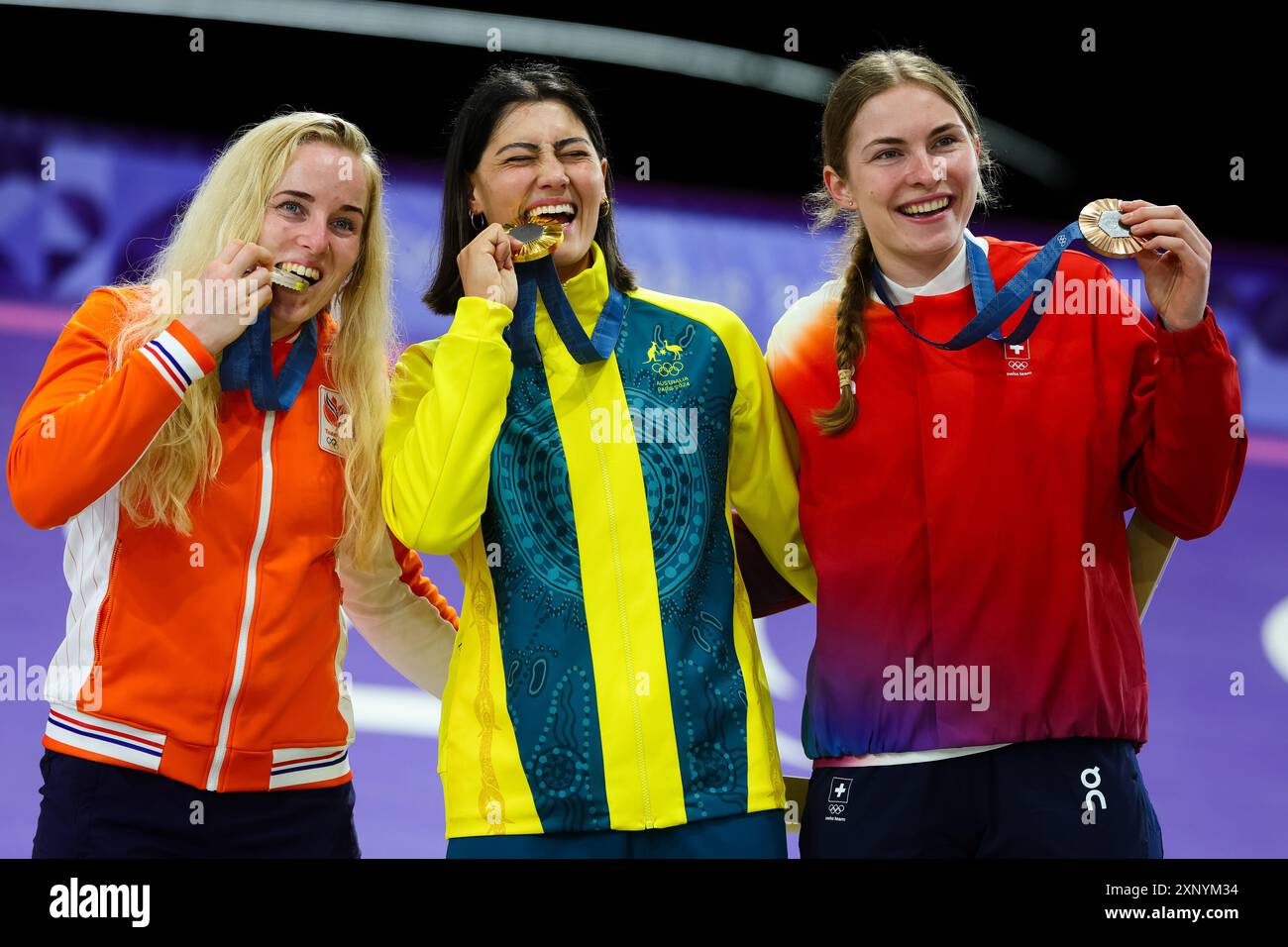 Paris, France, 2 August, 2024. Saya Sakakibara of Australia (Gold ...