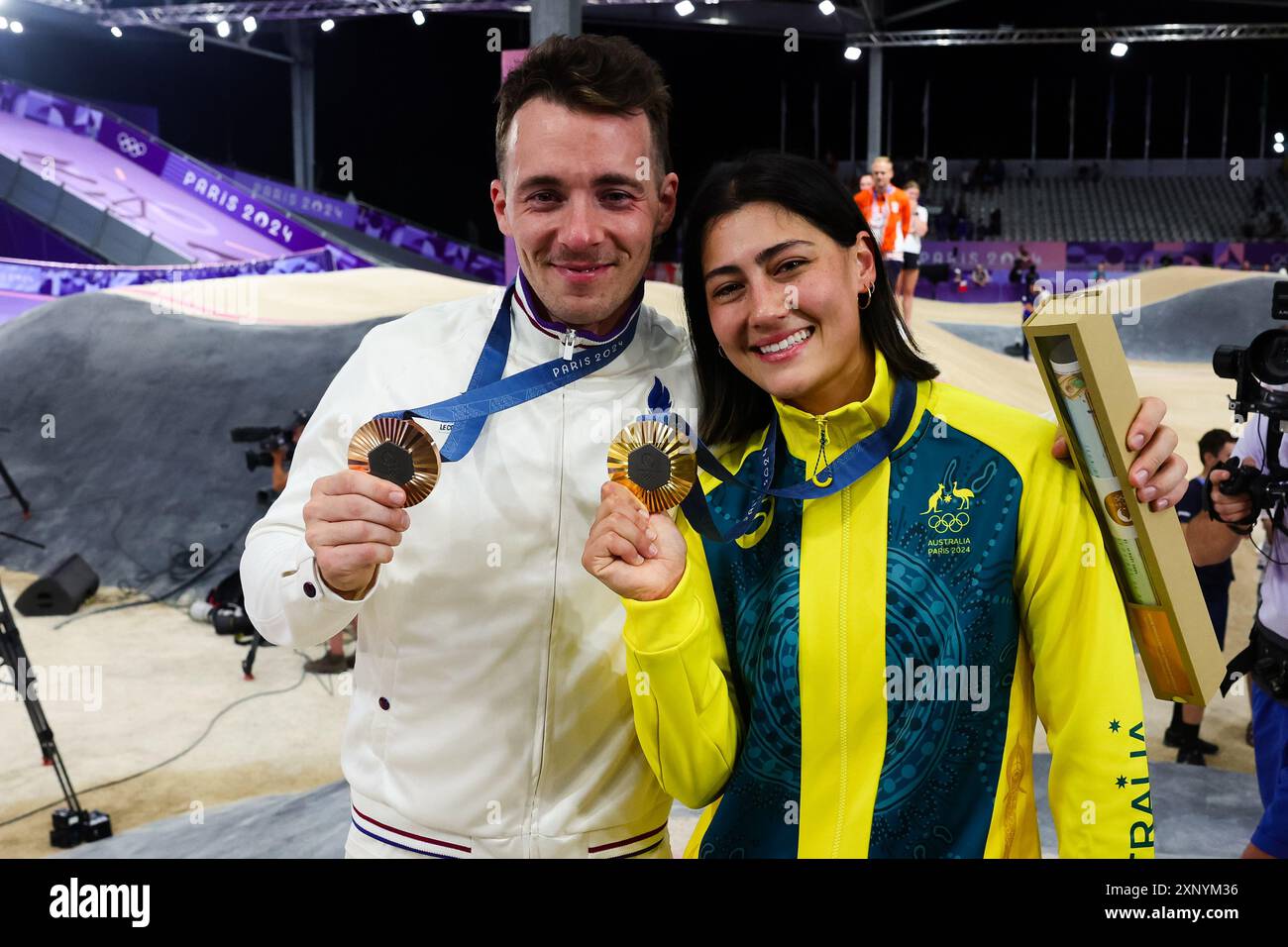 Paris, France, 2 August, 2024. Gold Medalist Saya Sakakibara of ...