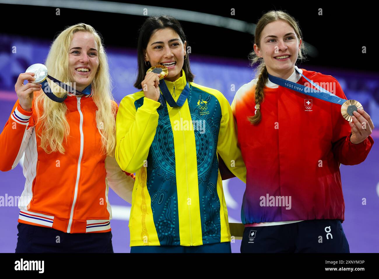 Paris, France, 2 August, 2024. Saya Sakakibara of Australia (Gold ...