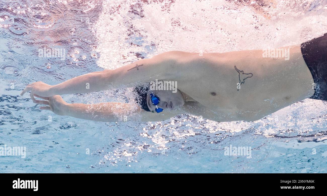 Paris, France. 2nd Aug, 2024. Carson Foster of the United States ...