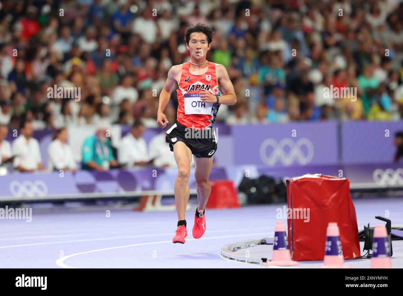 Saint-Denis, France. 2nd Aug, 2024. Tomoki Ota (JPN) Athletics : Men's 10000m Final during the ...