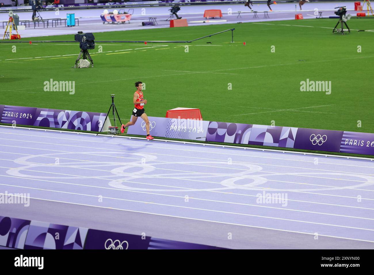 Saint-Denis, France. 2nd Aug, 2024. Tomoki Ota (JPN) Athletics : Men's 10000m Final during the ...