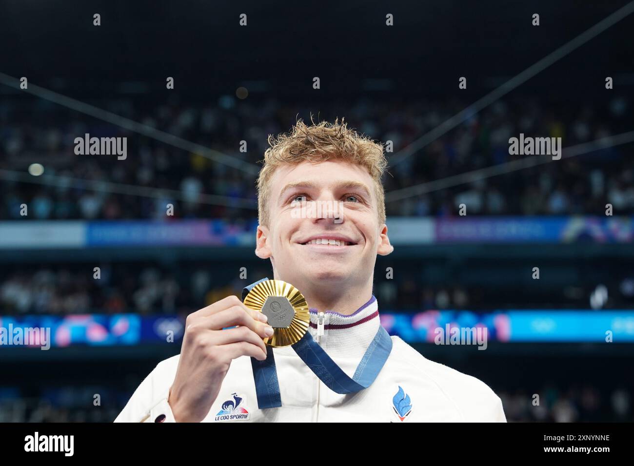 Paris, France. 02nd Aug, 2024. Olympics, Paris 2024, swimming, men ...