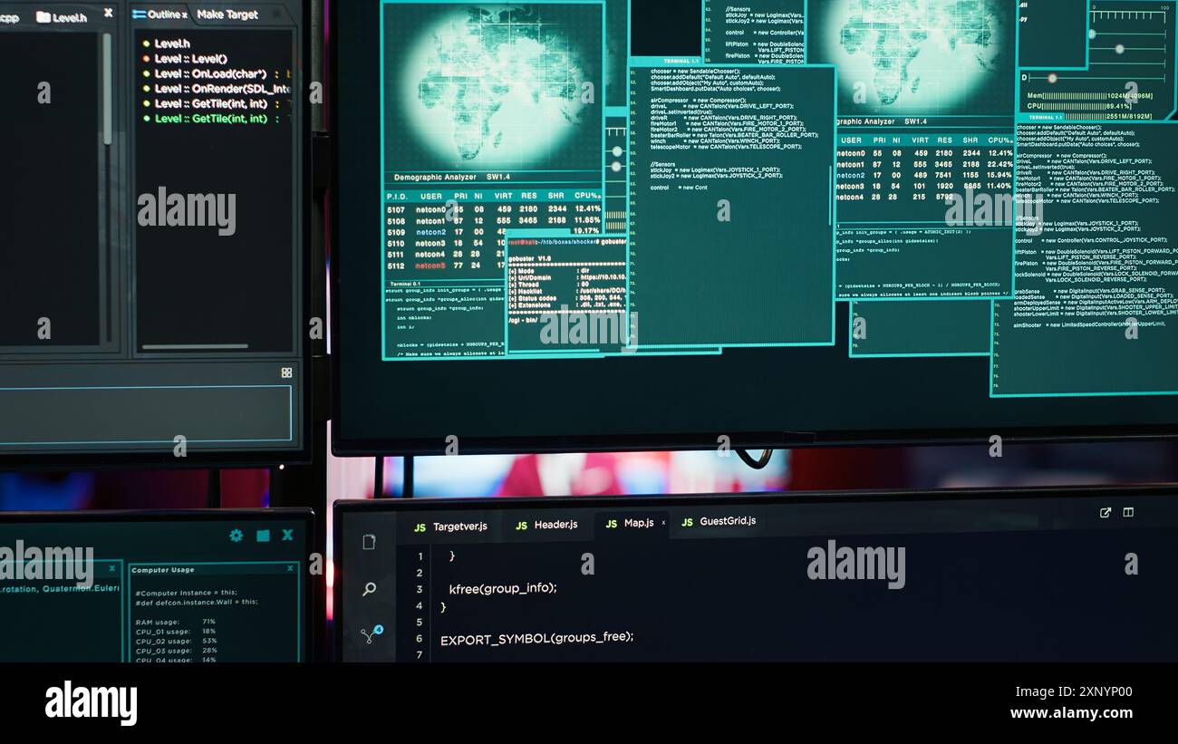 Computer virus infiltrate system hi-res stock photography and images ...