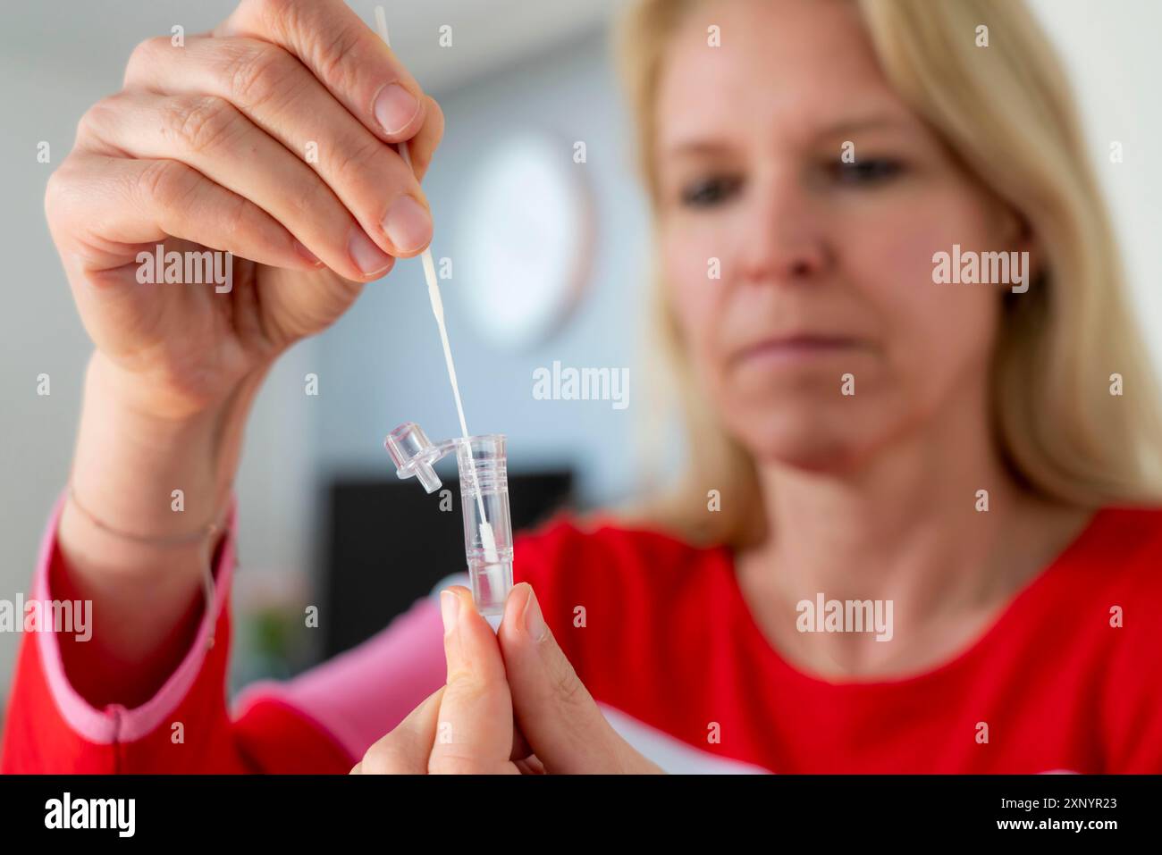 Corona antigen rapid test, lay test, self-test, for the detection of ...