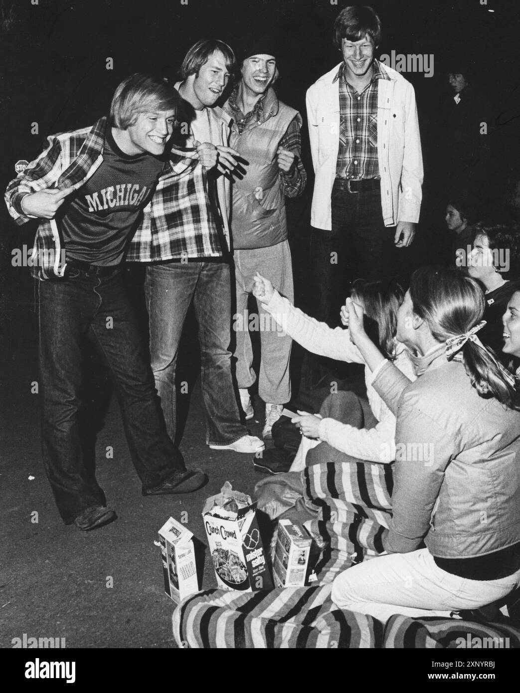 Mid 1970s college students hi-res stock photography and images - Alamy