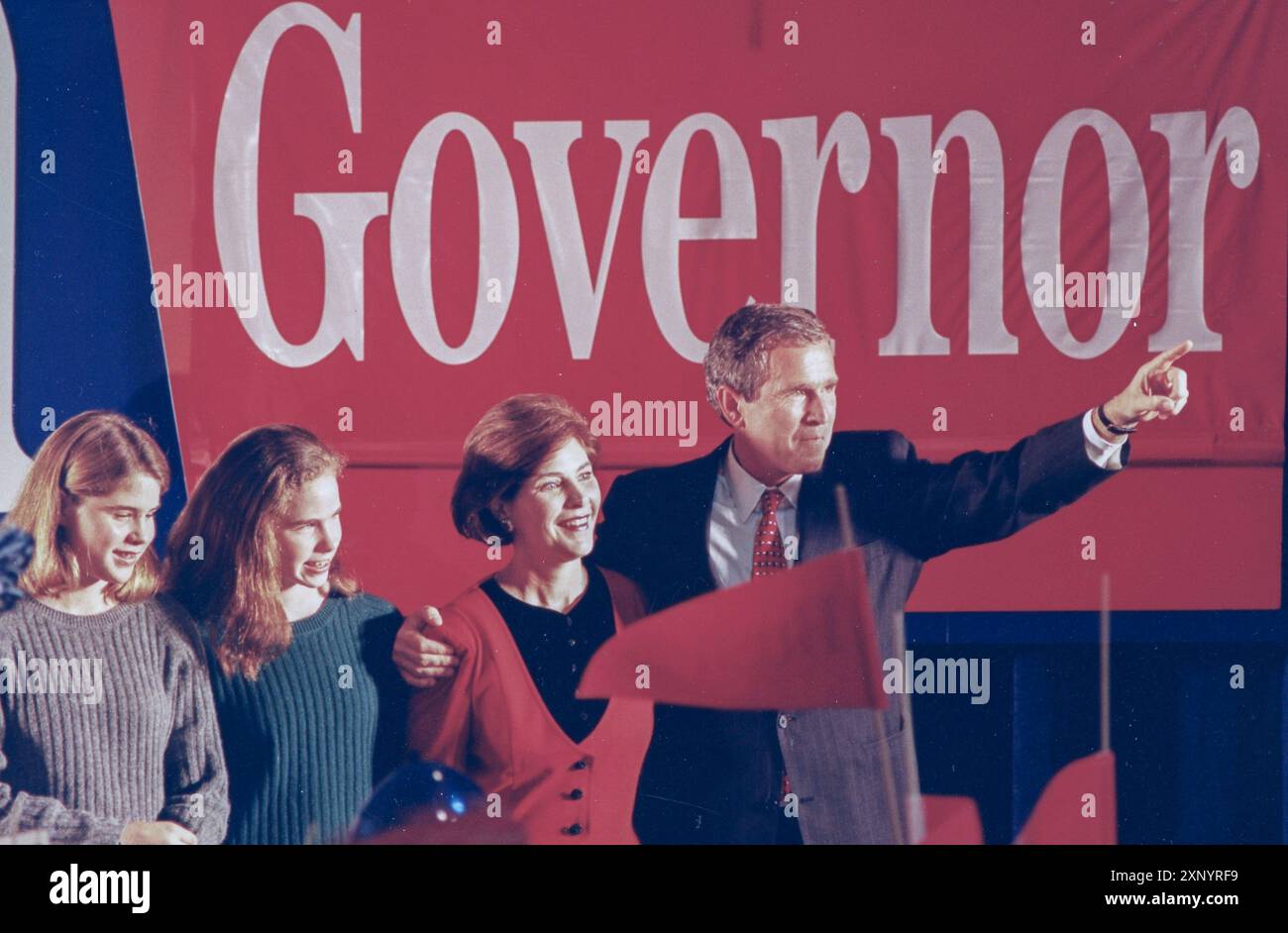 Austin Texas USA, November 1994: Republican gubernatorial candidate ...