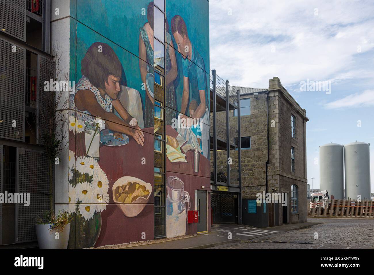 Aberdeen in Scotland is one of the world's top street art destinations ...