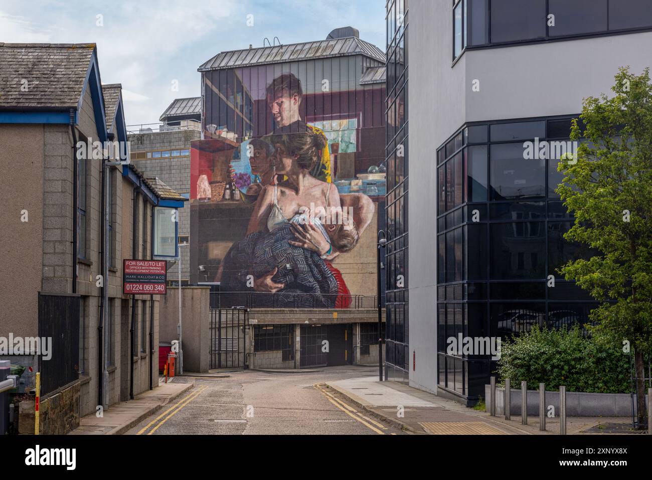 Aberdeen in Scotland is one of the world's top street art destinations ...
