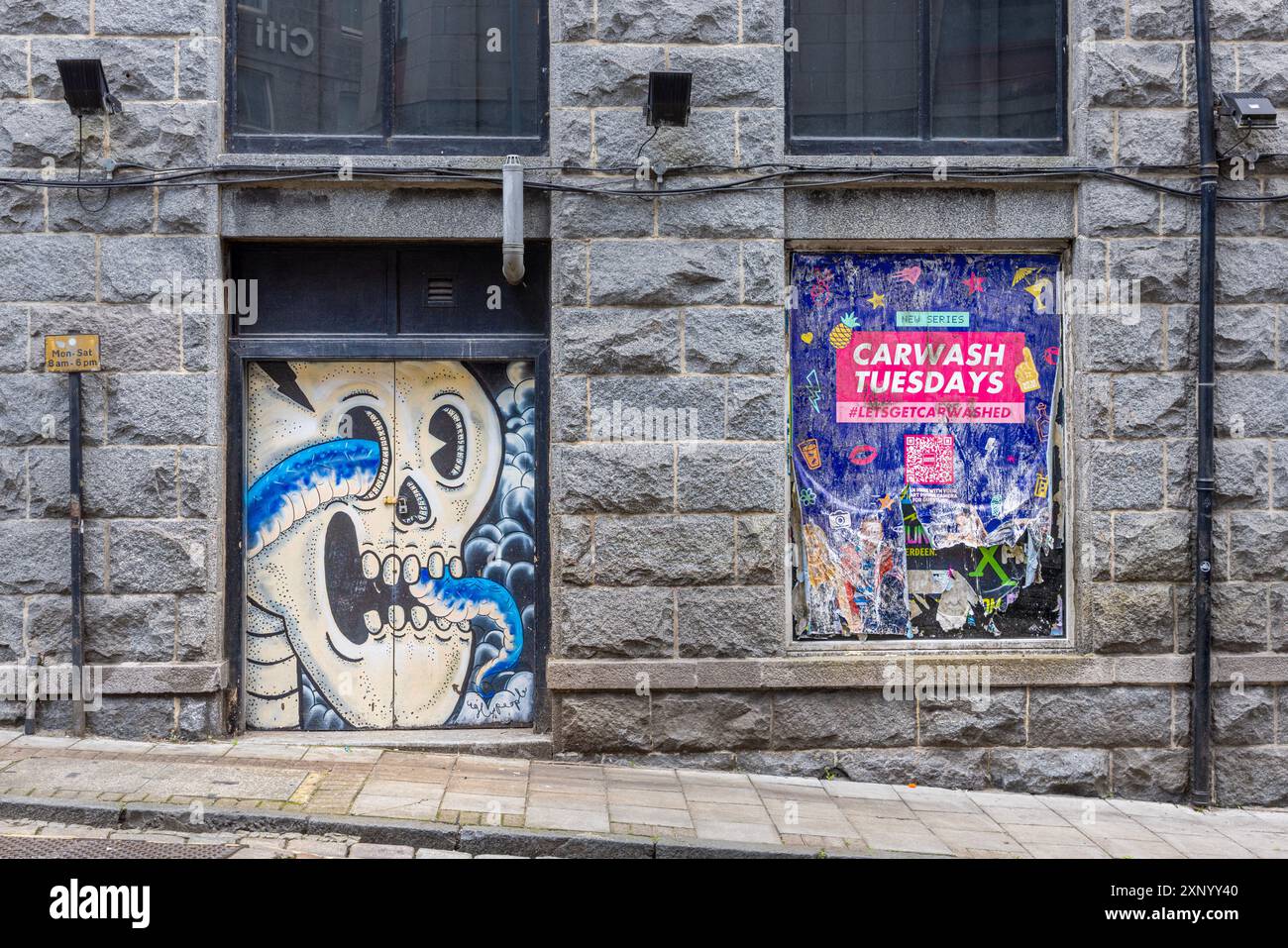 Aberdeen in Scotland is one of the world's top street art destinations ...