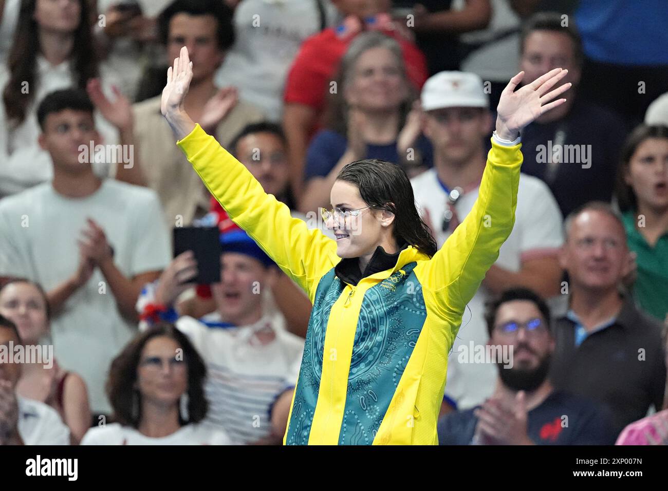 Paris, France. 02nd Aug, 2024. Women's 200m Backstroke gold medal ...