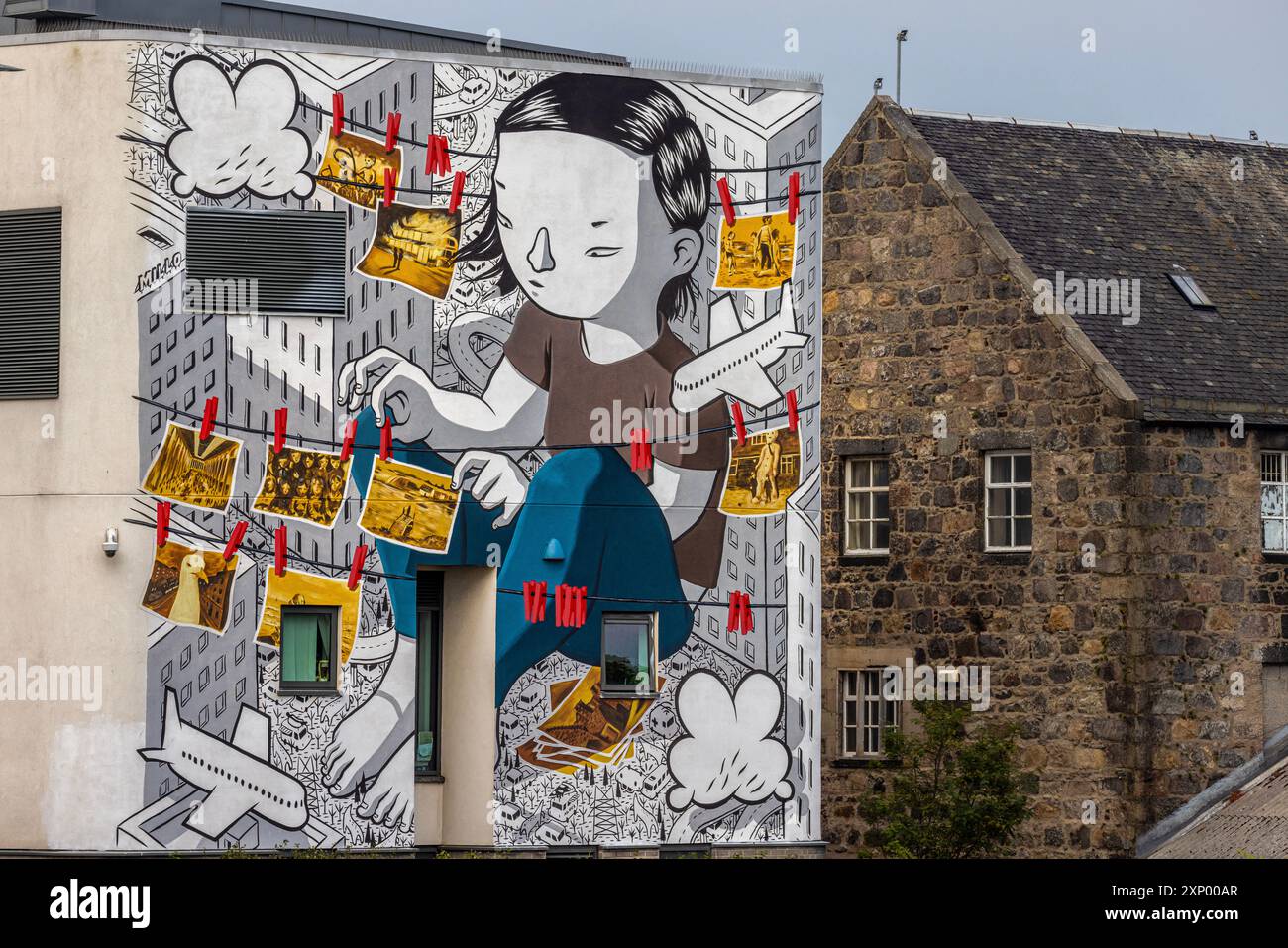 Aberdeen in Scotland is one of the world's top street art destinations ...