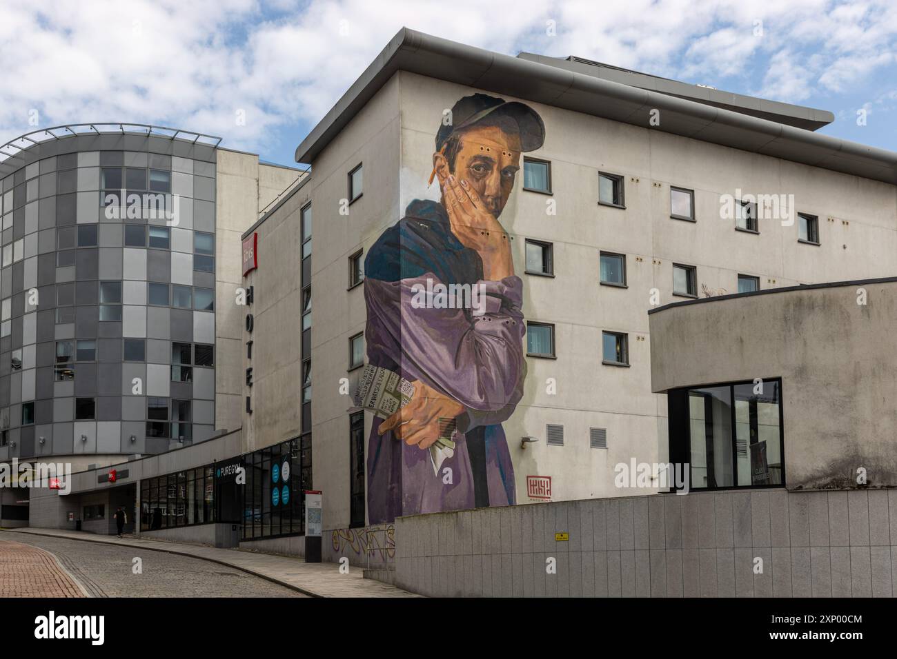Aberdeen in Scotland is one of the world's top street art destinations ...