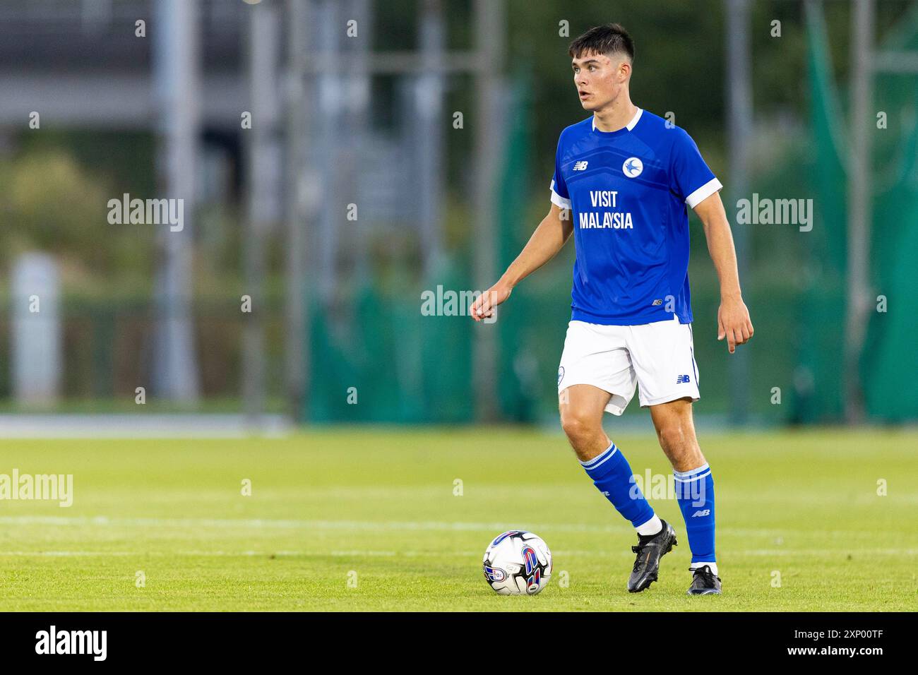 Cardiff, UK. 02nd Aug, 2024. Cardiff City v Pontypridd United in the ...