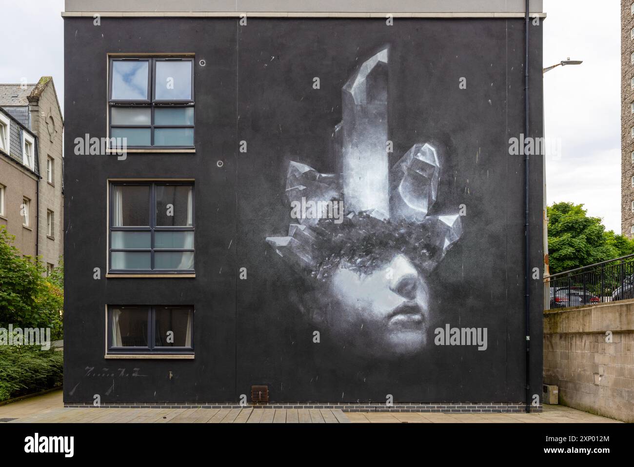Aberdeen in Scotland is one of the world's top street art destinations ...