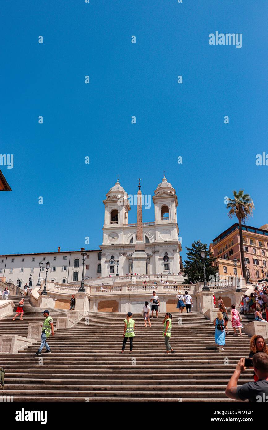 Church of Santissima Trinità dei Monti (Most Holy Trinity on the Mounts ...