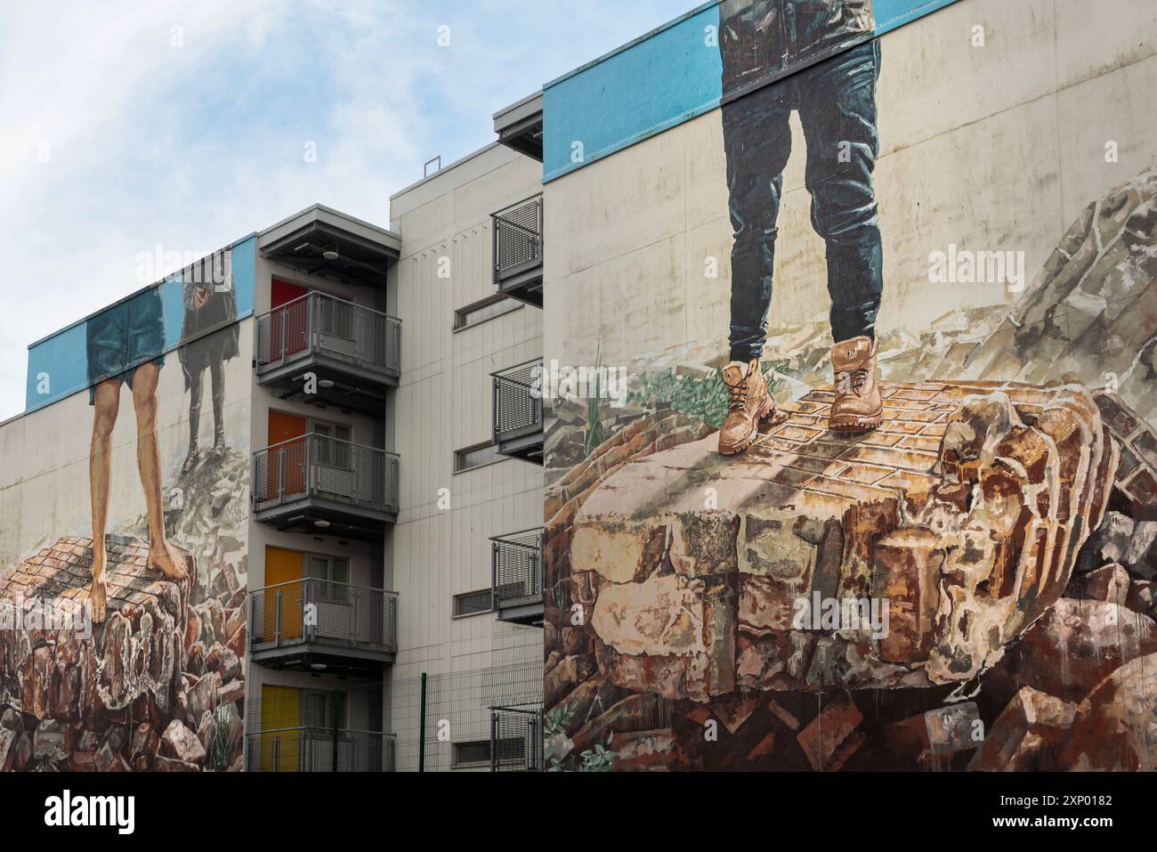 Aberdeen in Scotland is one of the world's top street art destinations ...