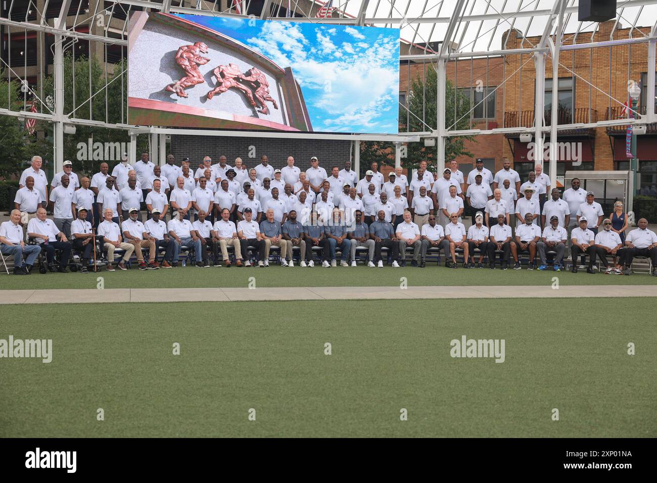 Friday, August 2, 2024; Canton, Ohio USA; A general image of all ...