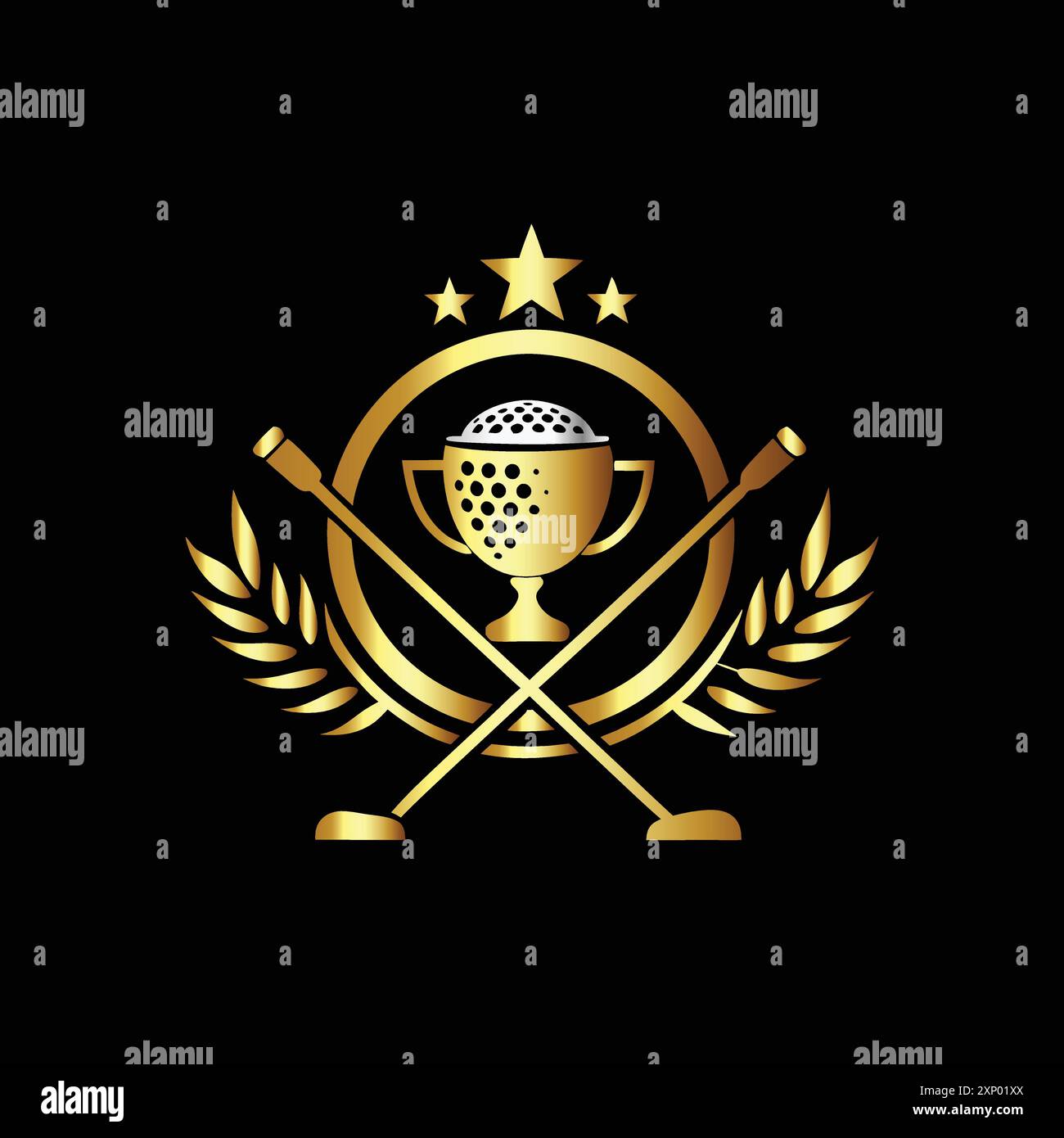Golf club badge hi-res stock photography and images - Alamy