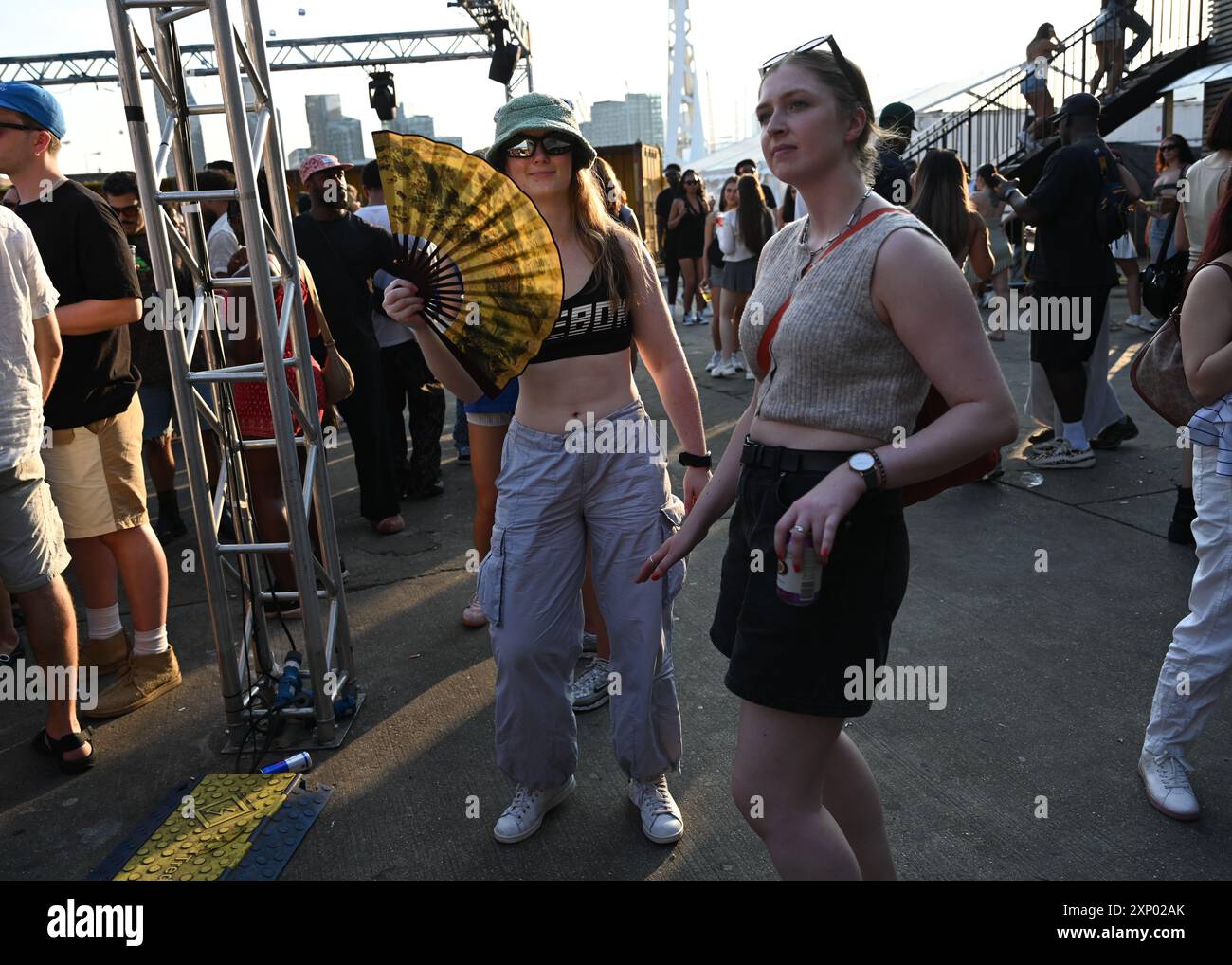 LONDON, UK. 2nd Aug, 2024. The Cloud X Festival 2024, the UK's leading ...