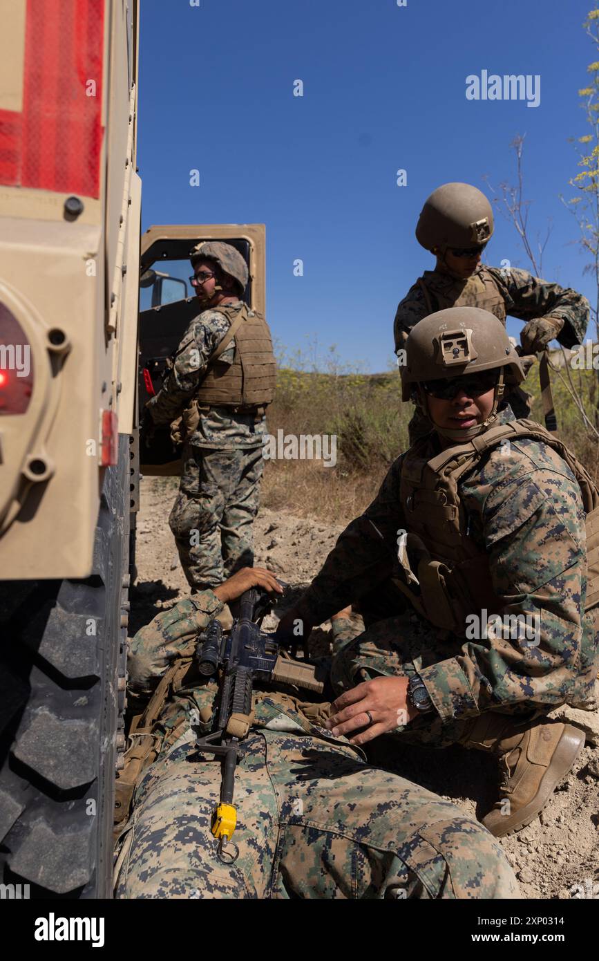 U.S. Marines and Sailors with I Marine Expeditionary Force Support ...