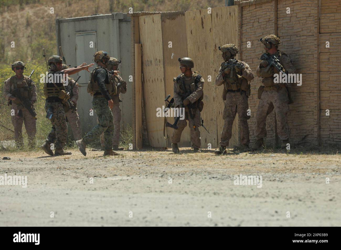 U.S. Marines with 2nd Battalion, 4th Marine Regiment, 1st Marine ...