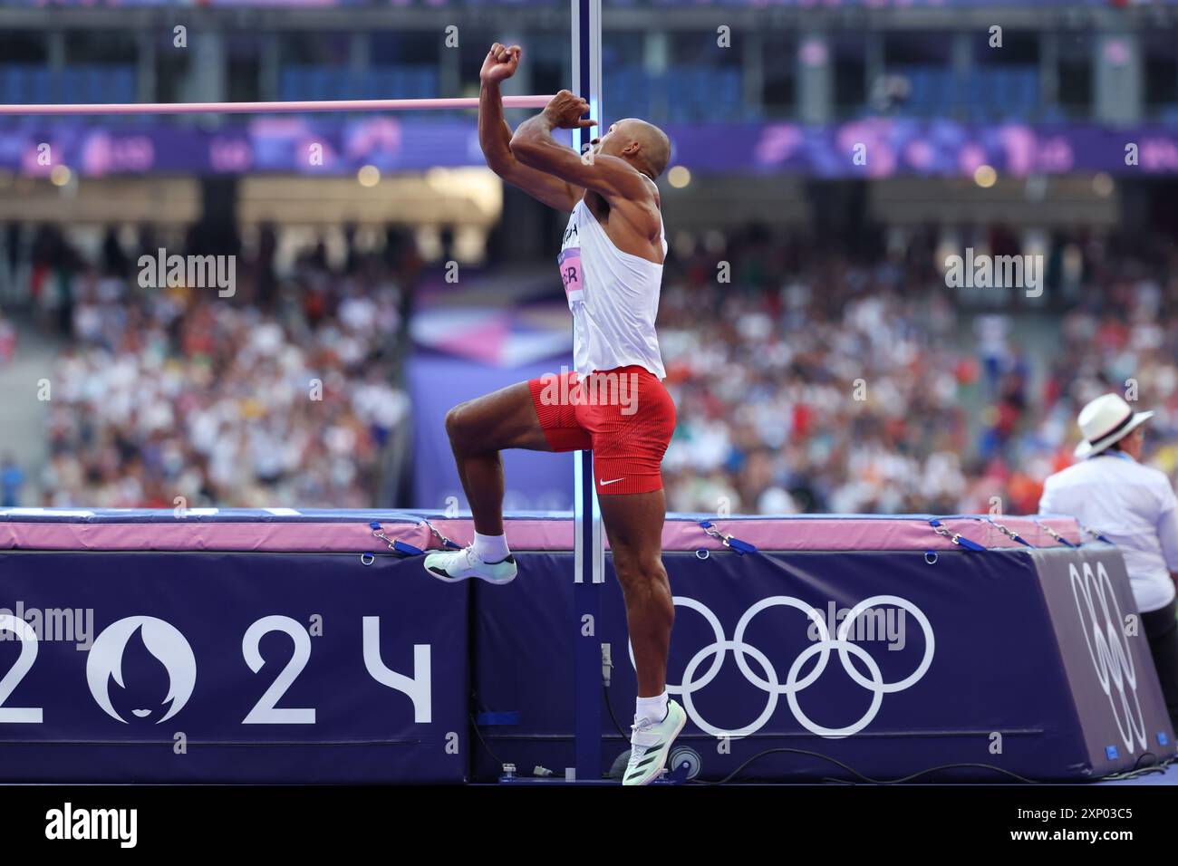 Saint-Denis, France. 2nd Aug, 2024. Damian Warner (CAN) Athletics : Men ...