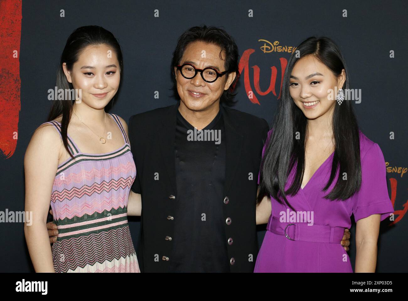 Jet Li at the World premiere of Disney's 'Mulan' held at the Dolby ...