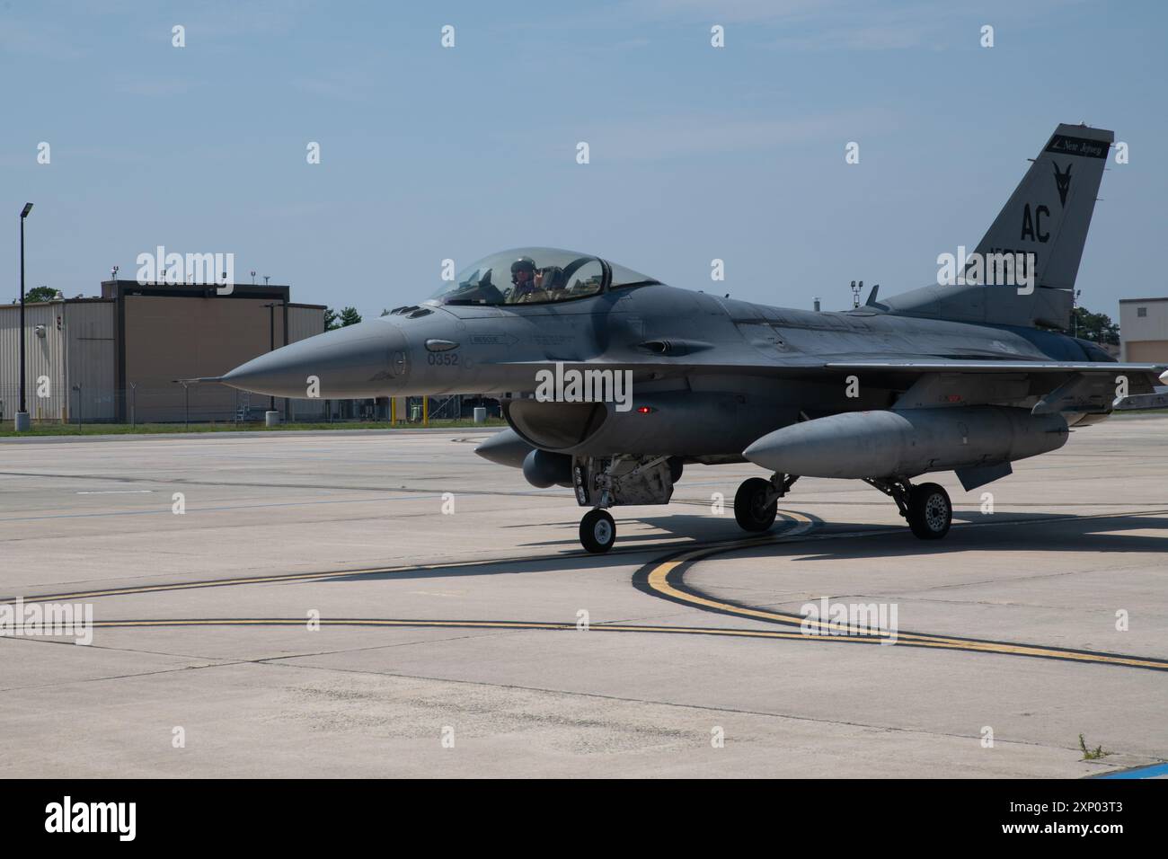 U.S. Air Force Col. Derek Routt, the commander of the 177th Fighter ...