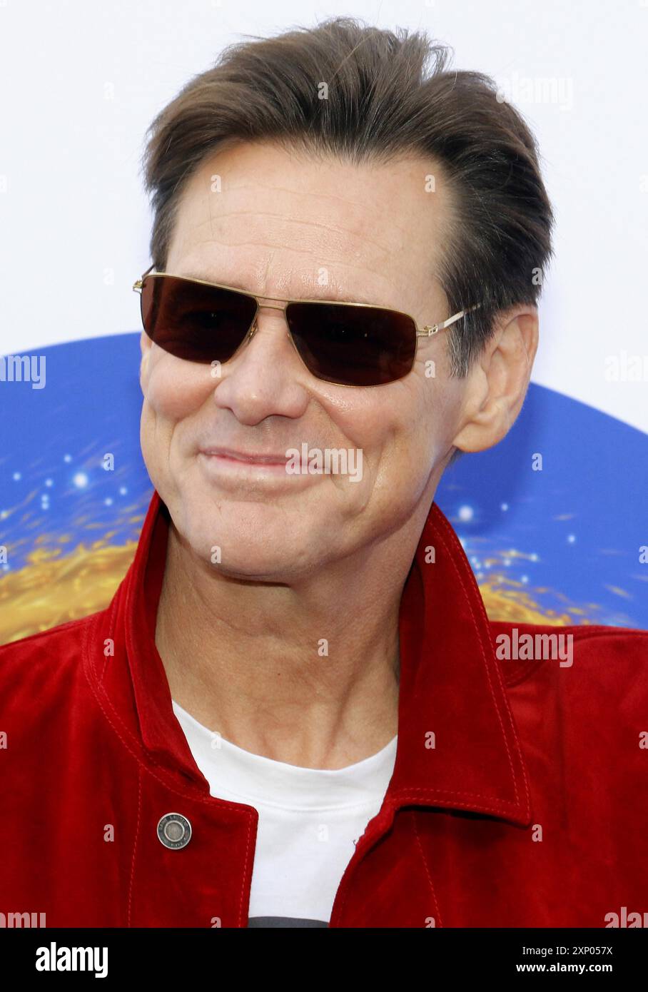 Jim Carrey at the Los Angeles premiere of 'Sonic the Hedgehog' held at ...