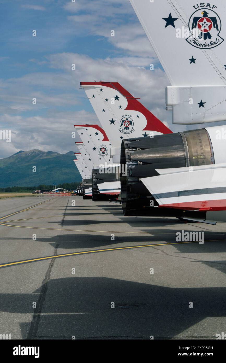 The United States Air Force Air Demonstration Squadron "Thunderbirds ...
