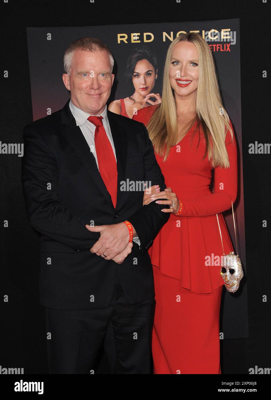 Anthony Michael Hall at the World Premiere of Netflix's 'Red Notice ...