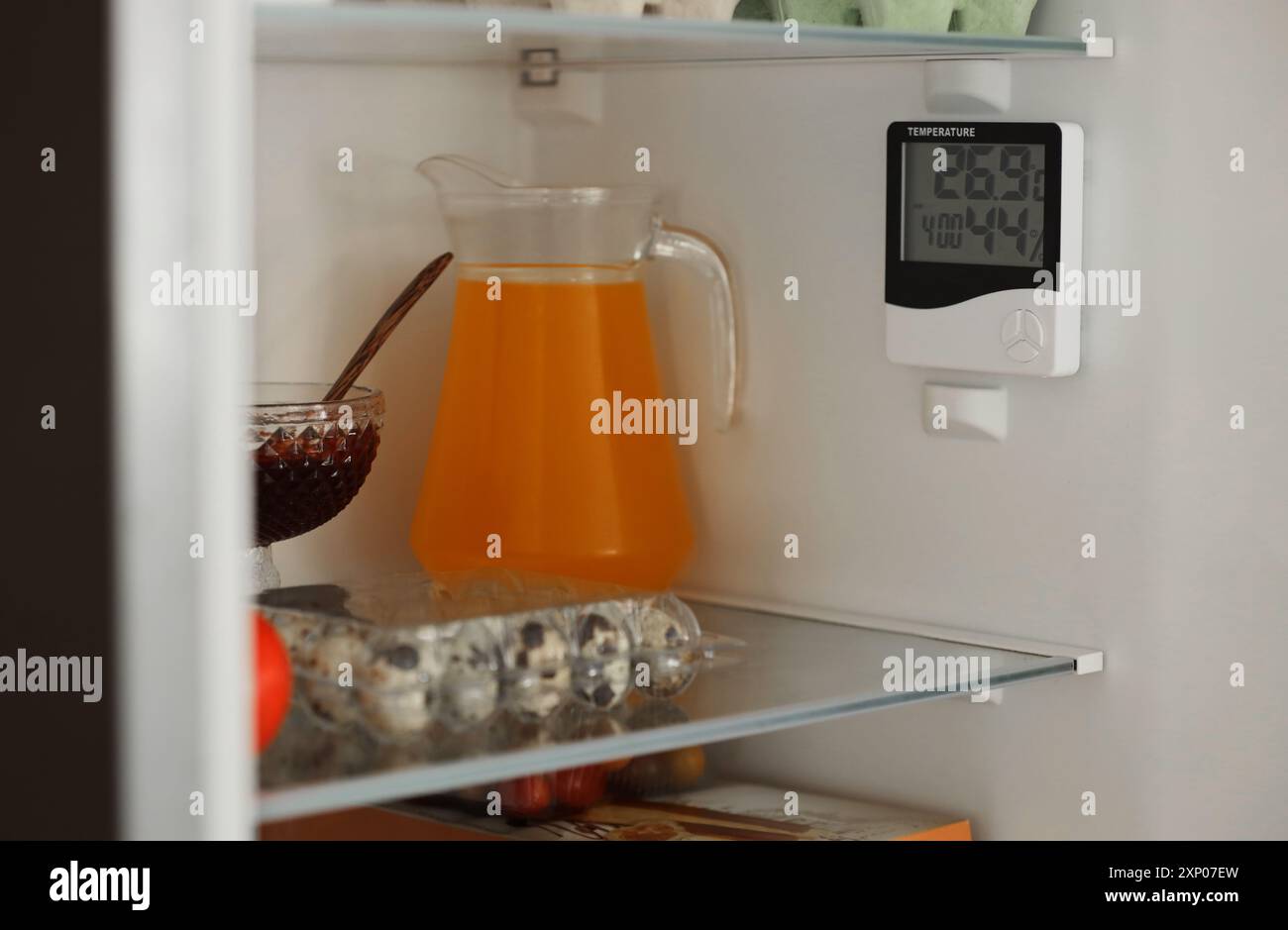 Modern refrigerator digital display hi-res stock photography and images ...