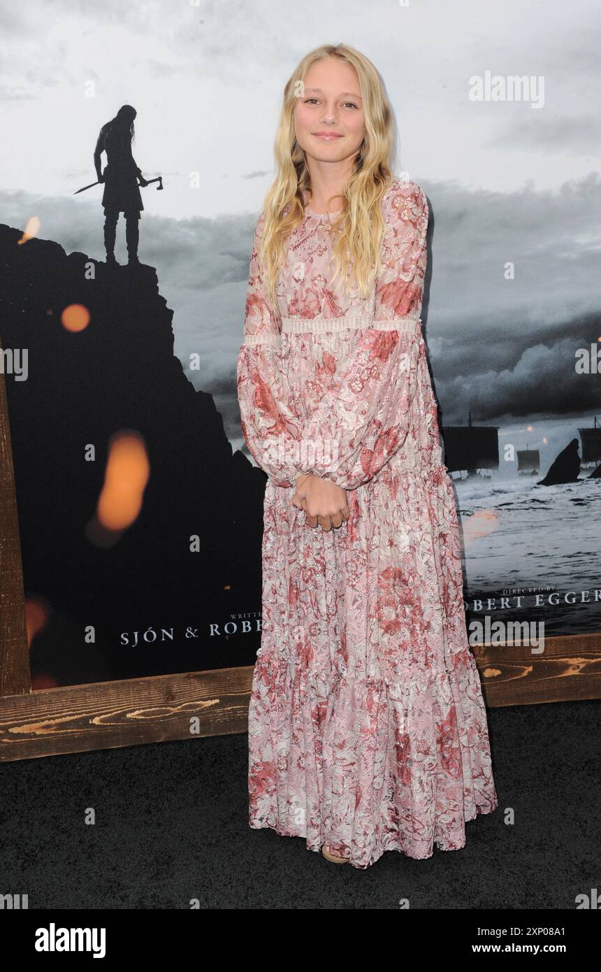 Lily Bird at the Los Angeles premiere of 'The Northman' held at the TCL ...