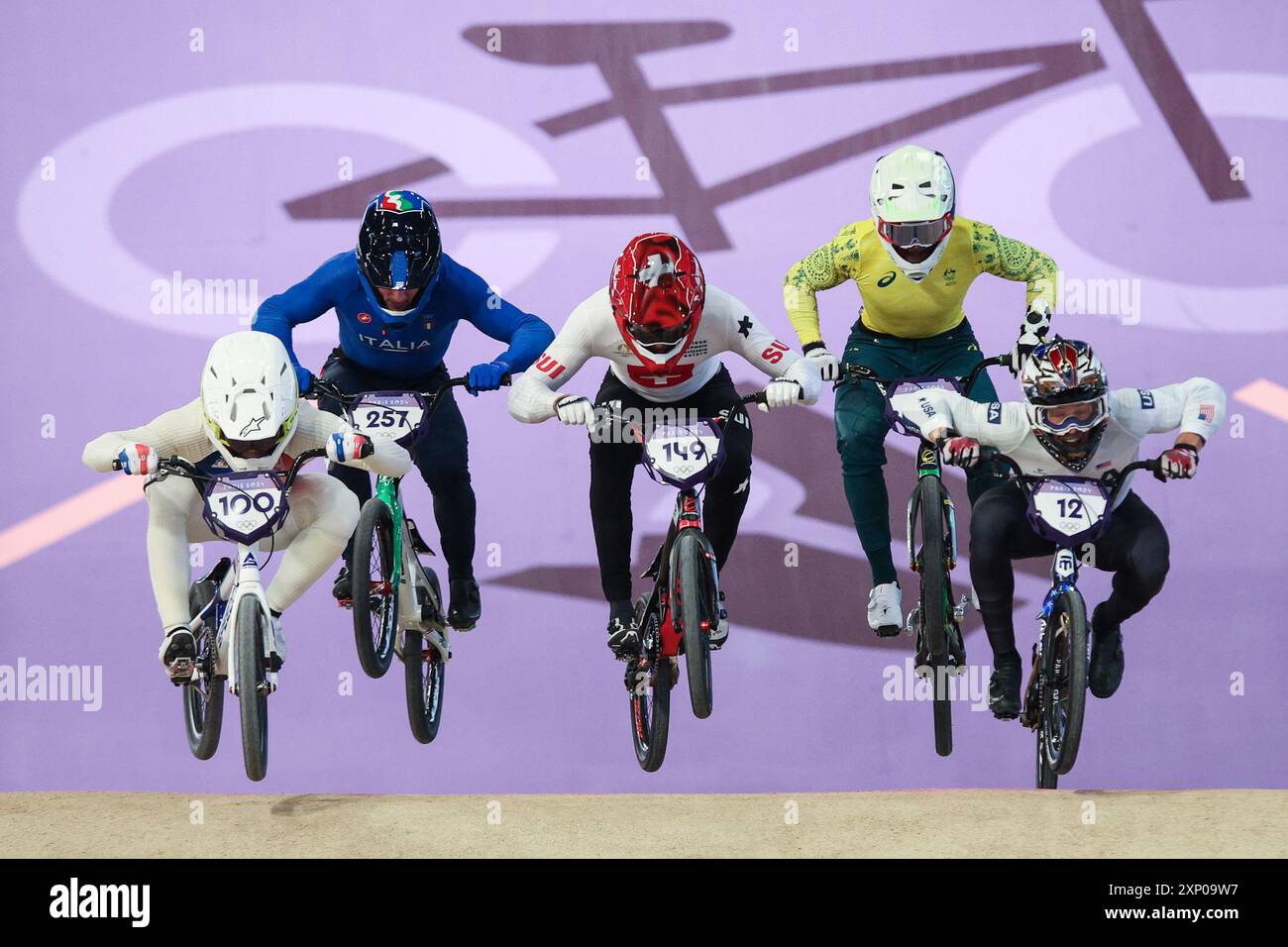 Bmx racing olympic games paris 2024 hi-res stock photography and images ...