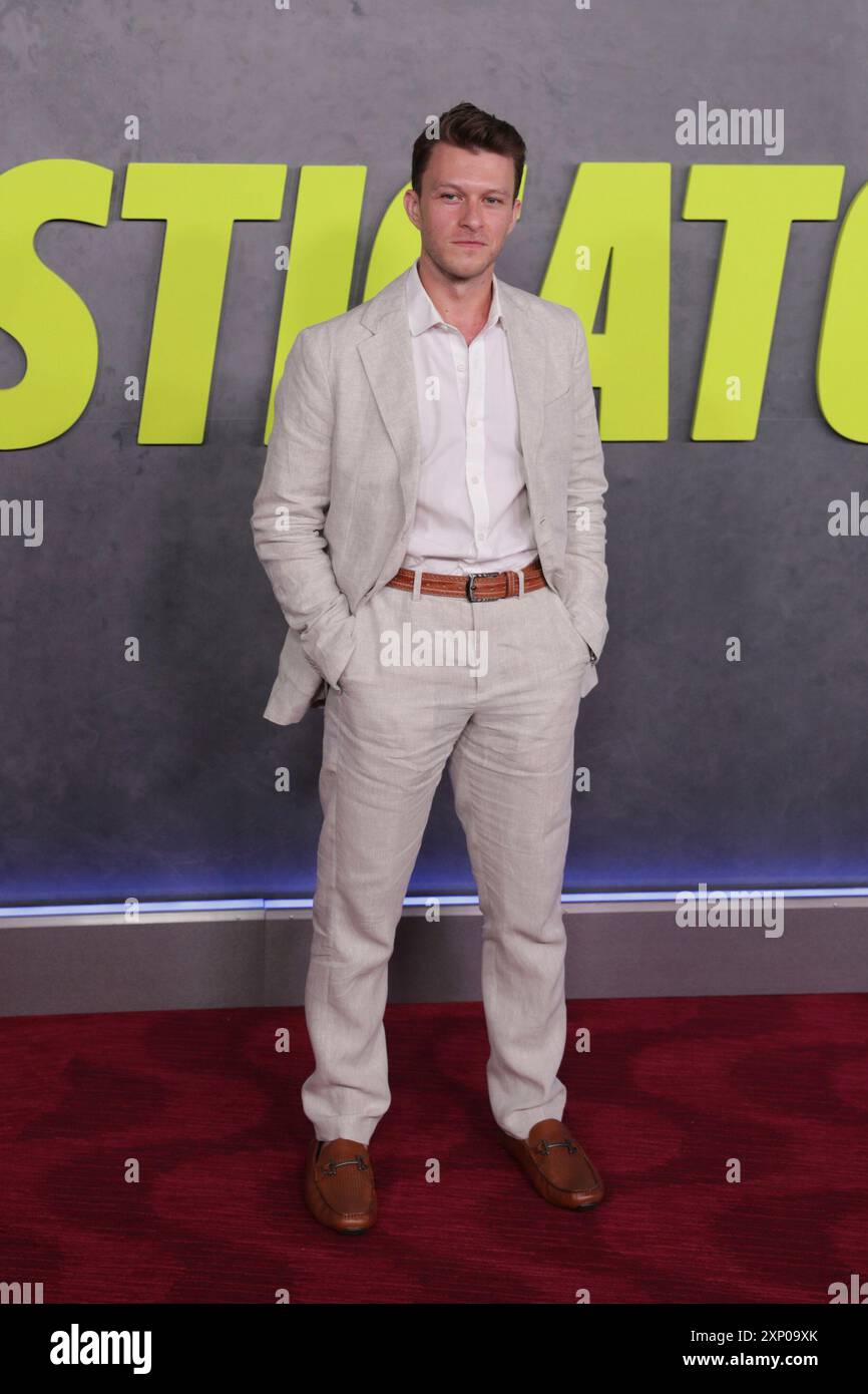 New York, USA, July 31, 2024 - Brett Keating attending The Instigators ...