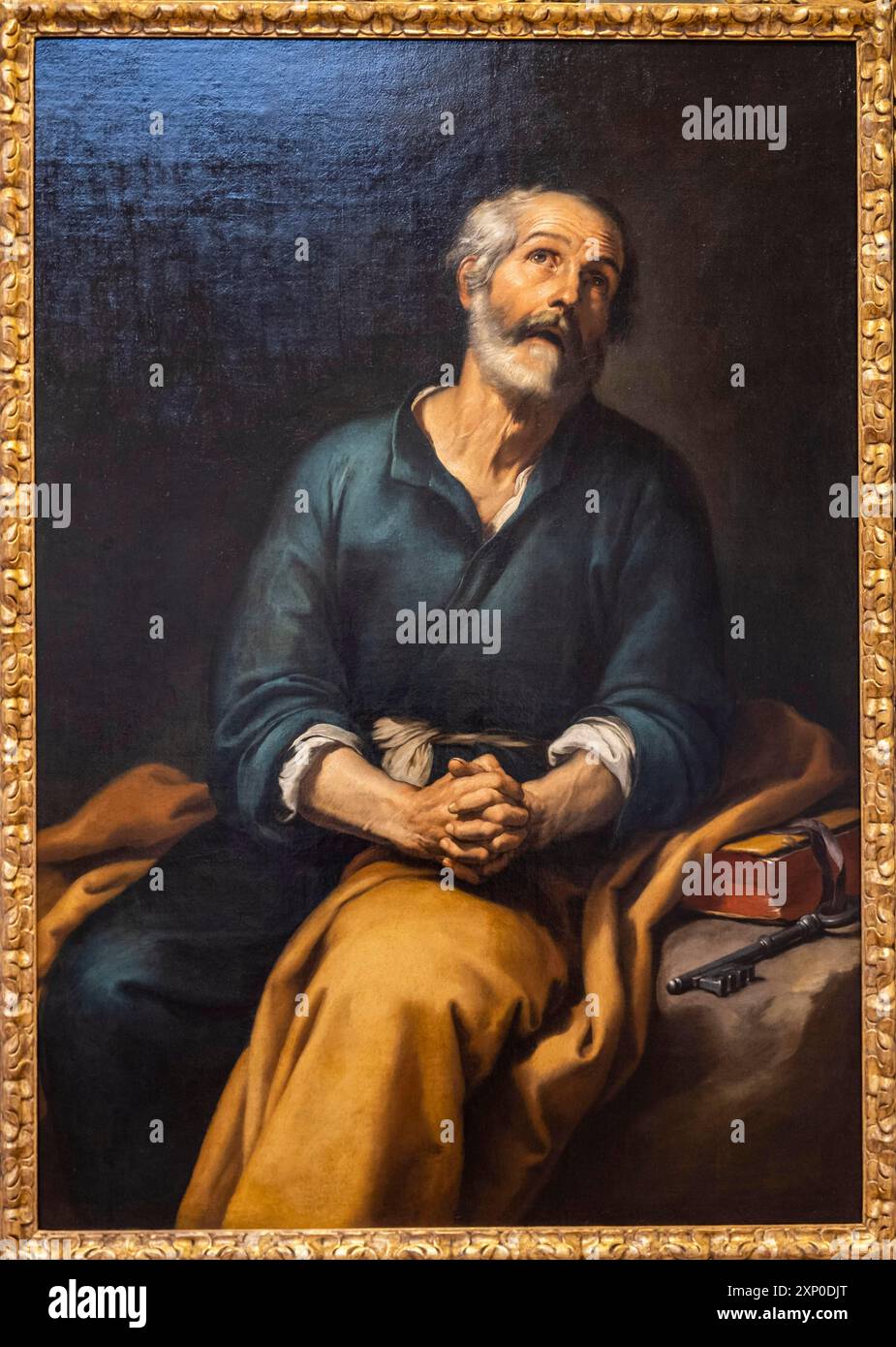 Bartolome Esteban Murillo, Saint Peter in tears, 1650-1655, oil on ...